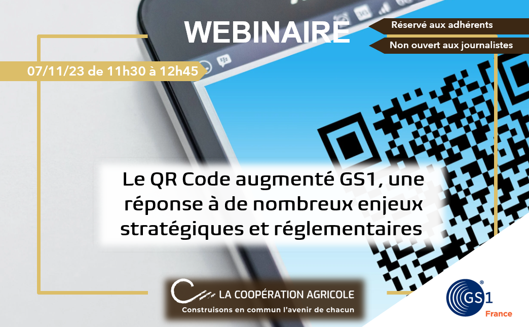 Le QR Code augmenté GS1 | La Coopération Agricole