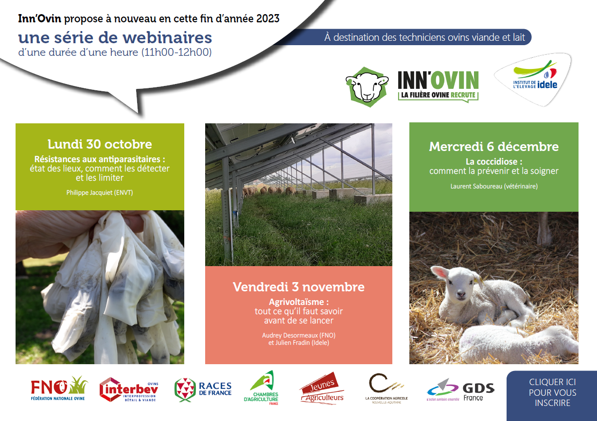 INN'OVIN - Une série de webinaires pour la fin 2023 | La Coopération Agricole