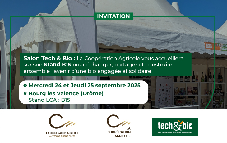 Salon Tech & Bio | La Coopération Agricole